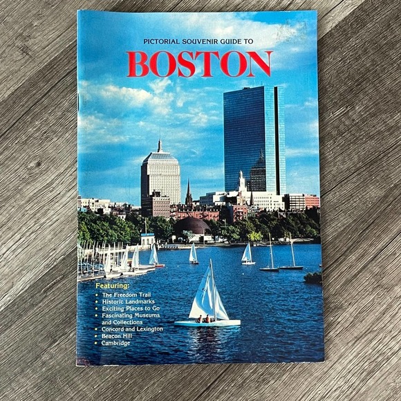 COBBLESTONE CARDS | Other | Pictorial Souvenir Guide To Boston ...